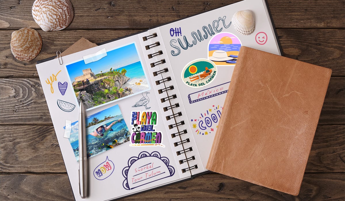 Documenta tu próximo viaje con un travel journal